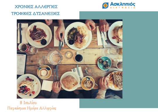 Ασκληπιος Διαγνωσις - Χρονιες Αλλεργιες- Τροφικες Δυσανεξιες